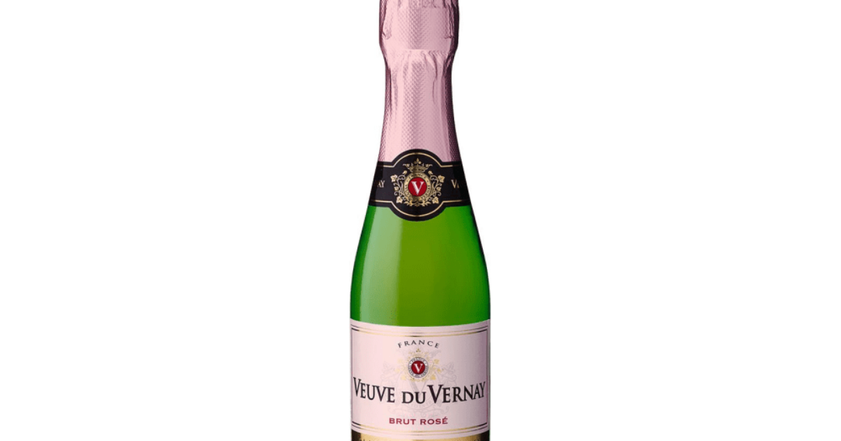 Veuve du Vernay Rose (200ml) - Buy online at The Good Wine Co
