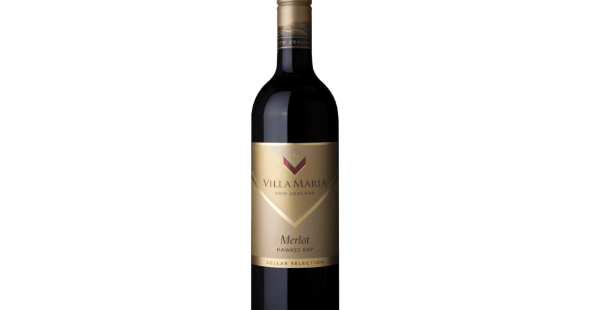 Villa Maria Cellar Selection Merlot 2020 - The Good Wine Co.