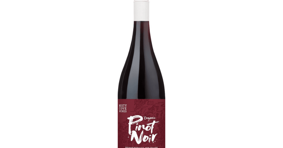 Misty Cove Organic Pinot Noir 2021 - Buy at The Good Wine Co.