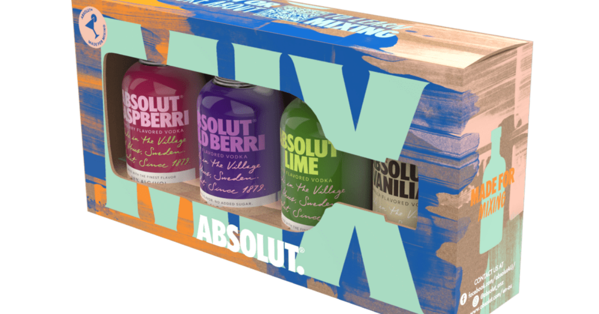 Absolut Flavours Tasting Set - Buy at The Good Wine Co.