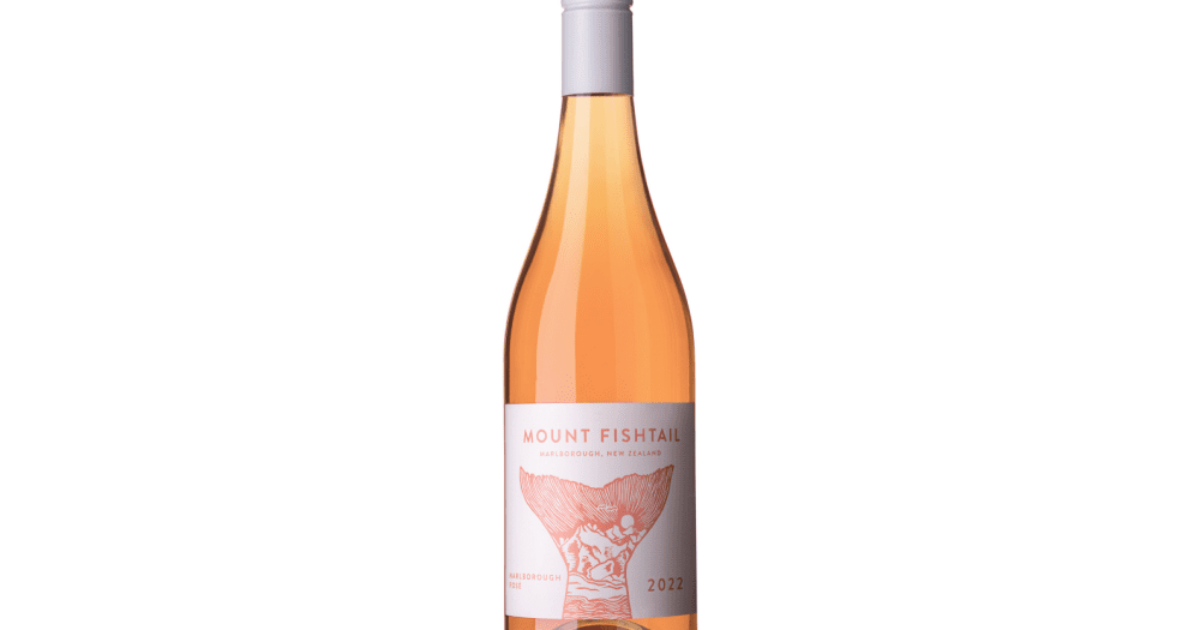 Mount Fishtail Marlborough Rose 2022 - The Good Wine Co.