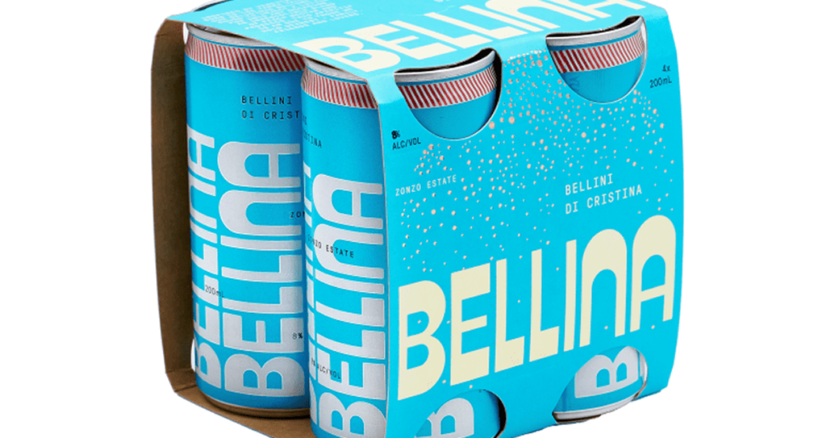 Zonzo Estate Bellini di Cristina (4 pack 200ml can)