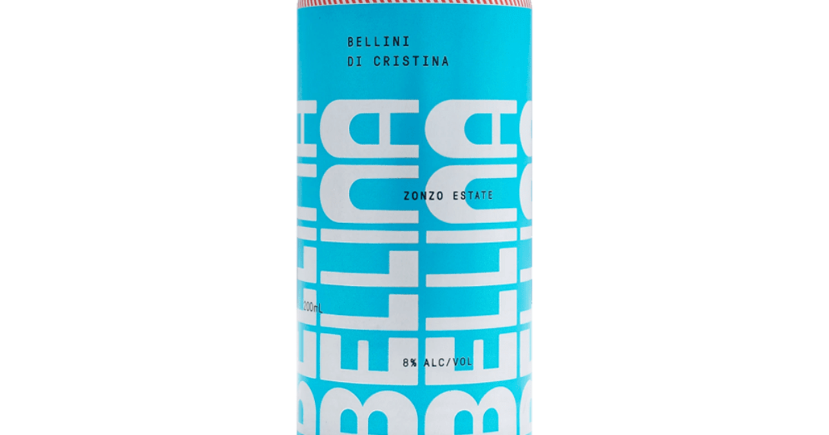 Zonzo Estate Bellini di Cristina (200ml can)